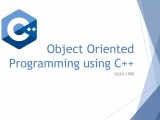 Object Oriented Programming C Pdf