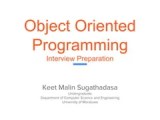 Object Oriented Programming Interview Questions Pdf