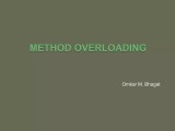 Java Method Overloading Pptx