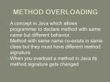 Java Method Overloading Pptx
