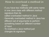 Java Method Overloading Ppt
