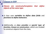 Oop Objects Classes Pptx