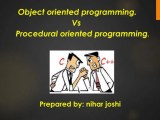 Diffrence Between Procedure Oriented Programming Object Oriented