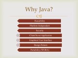 Oop Introduction With Java Programming Language Pptx
