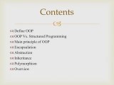 Oop Introduction With Java Programming Language Pptx