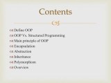 Oop Introduction With Java Programming Language Pptx Programming