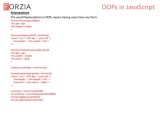 Object Oriented Programming In Javascript Pptx Web Development