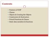Object Oriented Programming Using C Pptx
