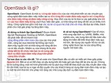 Openstack Introduction Ppt