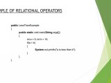 Operators In Java Pptx