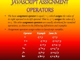 Operators In Java Script Pptx