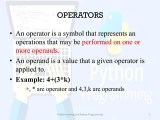 Operators In Python Pdf