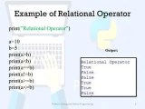 Operators In Python Pdf