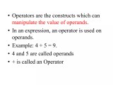 Operators In Python Pptx