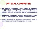 Opticalcomputing Final Ppt