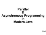 Parallel Asynchronous Programming Java Pptx