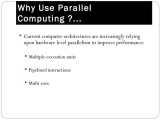 Parallel Computing Ppt