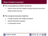 Introduction To Parallel And Distributed Computing Pptx