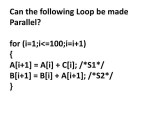 Parallel Programming Concept Dependency And Loop Parallelization Pptx