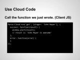 Parse Cloud Code Pdf
