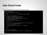 Parse Cloud Code Ppt