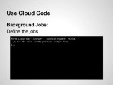Parse Cloud Code Ppt