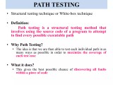 Path Testing Data Flow Testing Ppt