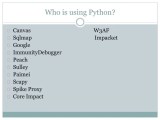 Penetration Testing Using Python Pptx Programming Languages Computing