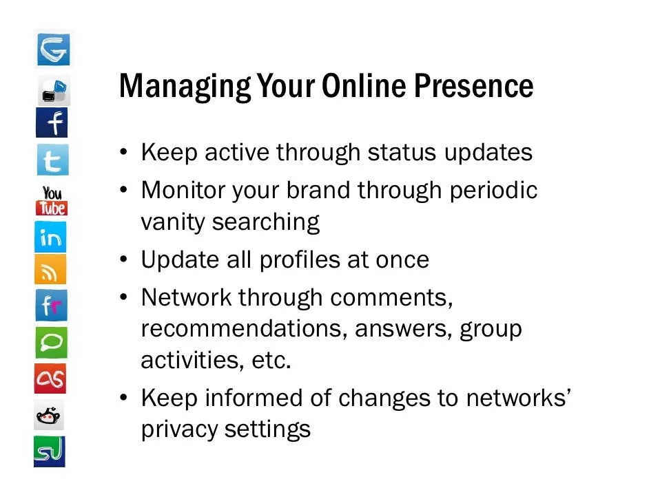8 Hacks On Successfully Managing Online Presence - CareerCliff 8 Hacks On Successfully Managing Online Presence - CareerCliff