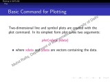 Matlab Basic Tutorial On Plotting Ppt