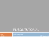 Plsql Tutorial Pptx