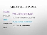 Oracle Plsql Basic Tutorial With Workon Exercises Ppt