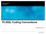 Plsql Coding Conventions Pptx