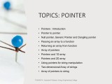 Pointers And Array Pointer And String Pptx