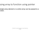 Pointers And Array Pointer And String Pptx