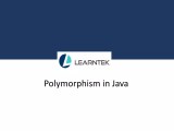 Polymorphism In Java Pptx