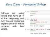 Python Data Types Pptx