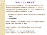 Networking Socket Programming In Java Ppt