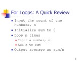 Python Programming Introduction Loops Boolean Ppt