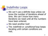 Python Programming Introduction Loops Boolean Ppt