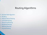 Presentation Routing Algorithm Pptx