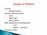 Presentation On Python Ppt