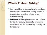 Problem Solving Using Computer Ppt