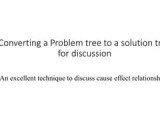 Problem Tree Solution Tree Pptx