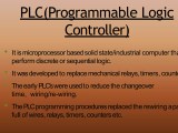 Programmable Logic Controller Pptx