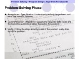 Program Design And Problem Solving Techniques Ppt