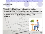 Program Design And Problem Solving Techniques Ppt