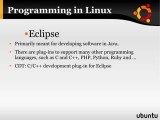 Programming In Linux Presentation Odp