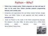 Programming Using Python Ppt Pptx