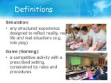 Promoting Active Learning Using Games Ppt